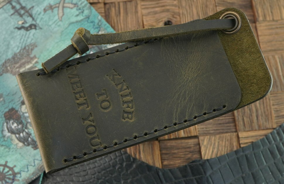 Knife To Meet You чехол для складного ножа Solo M, олива