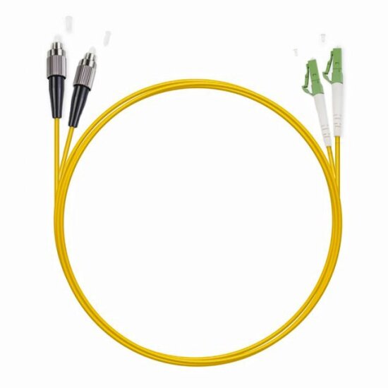 Патч-корд оптический Toplan , дуплексный, FC/UPC-LC/APC, SM 9/125, 50 м, LSZH