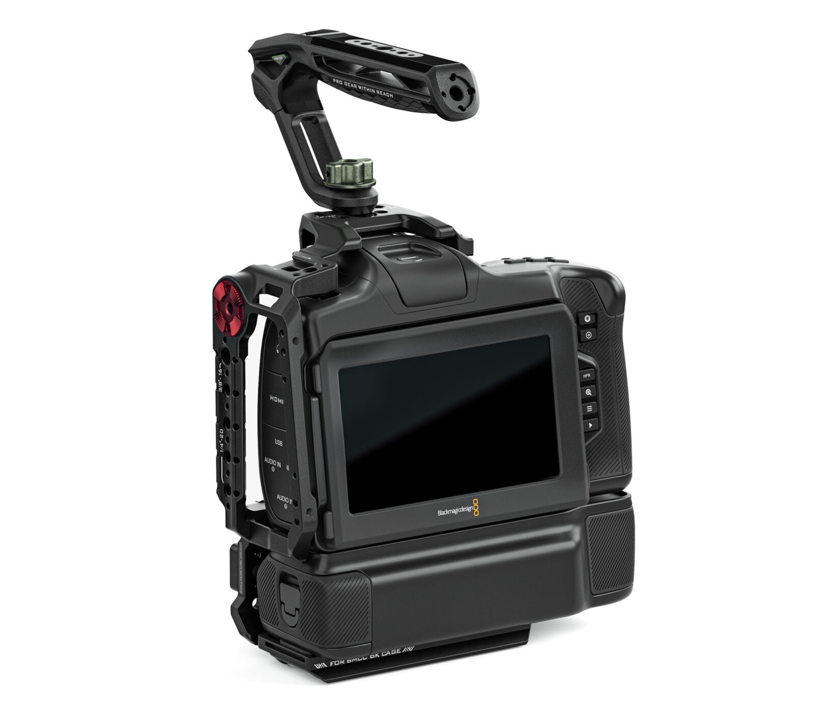 Клетка Tilta Camera Cage Basic Kit для камеры BMCC 6K, черная — фото 1
