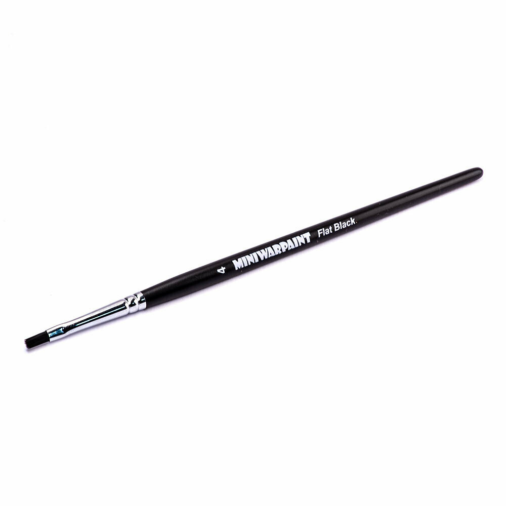 T109MWP Кисть MiniWarPaint серии Flat Black №4