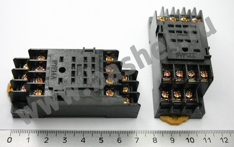 SOCKET PYF-14A, Панелька для реле, RUiCHi