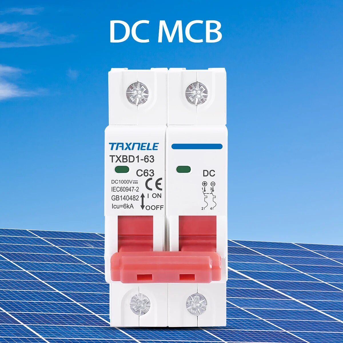TAXNELE TXBD1-63 Мини-автомат 2P 25А
