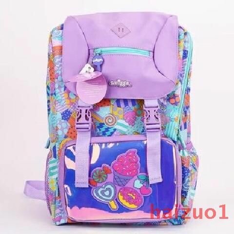 Австралия Smiggle Школьная сумка для учеников начальной и средней школы/Красивое мороженое/Большая емкость-Melody