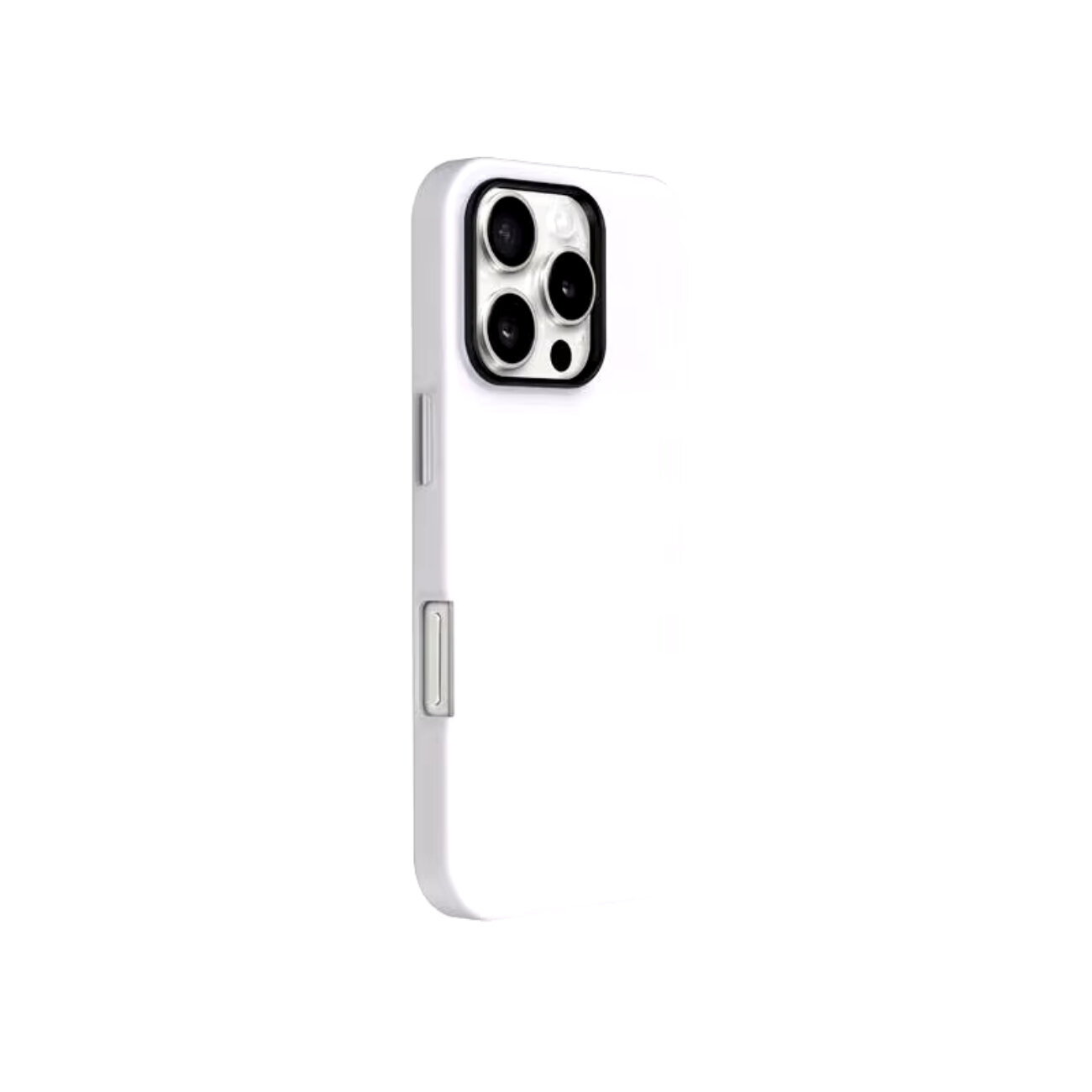 Чехол с MagSafe для iPhone 16 Pro Max MAG NOBLE COLLECTION кожаный Soft touch — Белый