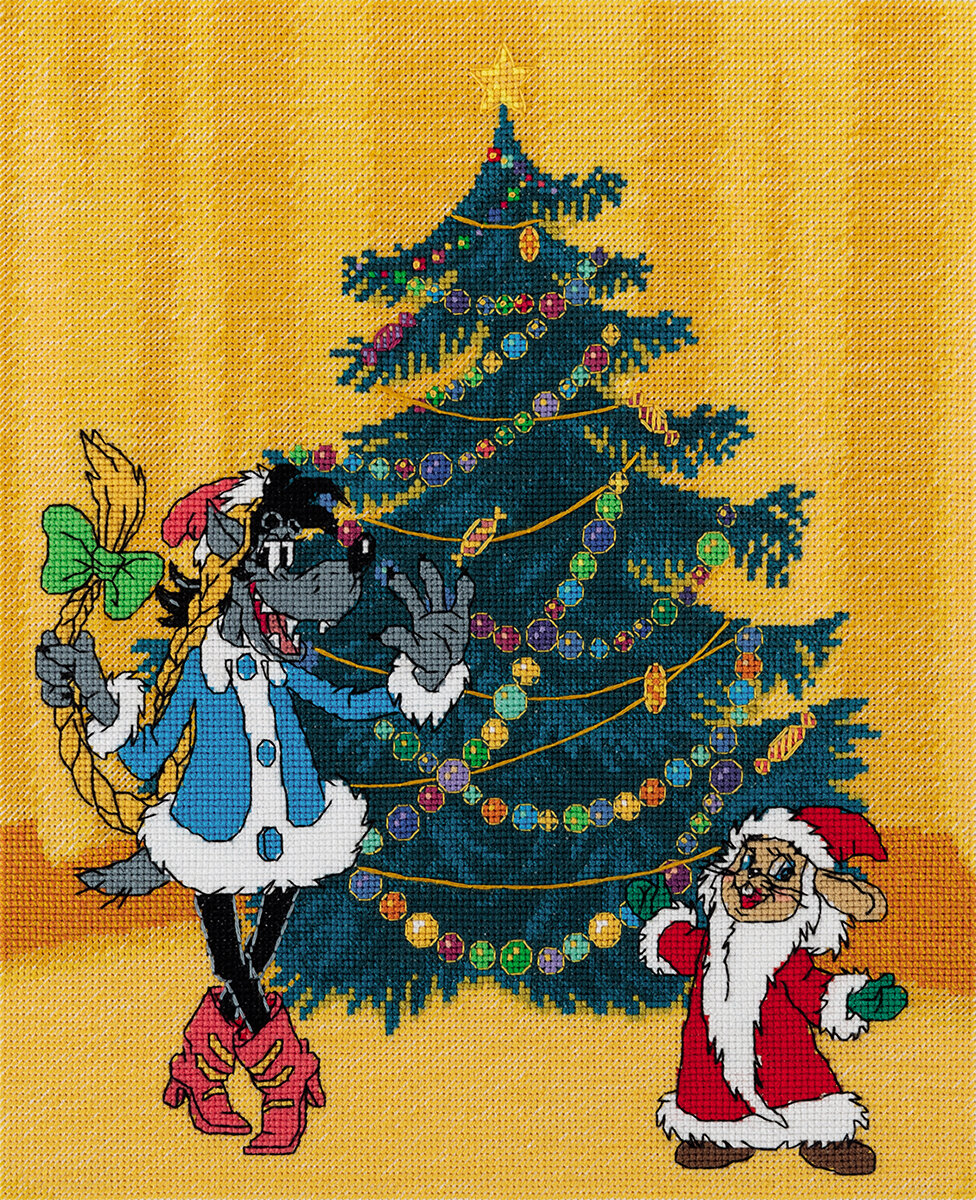 Klart набор для вышивания Союзмультфильм CMF-8-572 Расскажи, Снегурочка 22 х 25.5 см