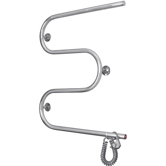 Полотенцесушитель электрический с сухим кабелем Domoterm DMT 107-25 60x60 EK R