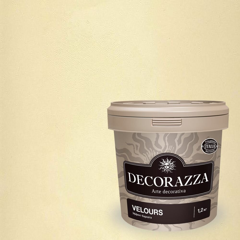 Декоративная штукатурка Decorazza Velours (1,2кг) VL 10-68