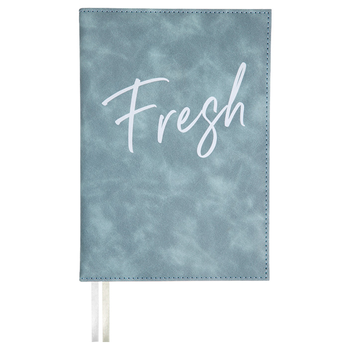 Ежедневник недатированный de Vente Caption А5 136л 145x205мм мятный 2234551