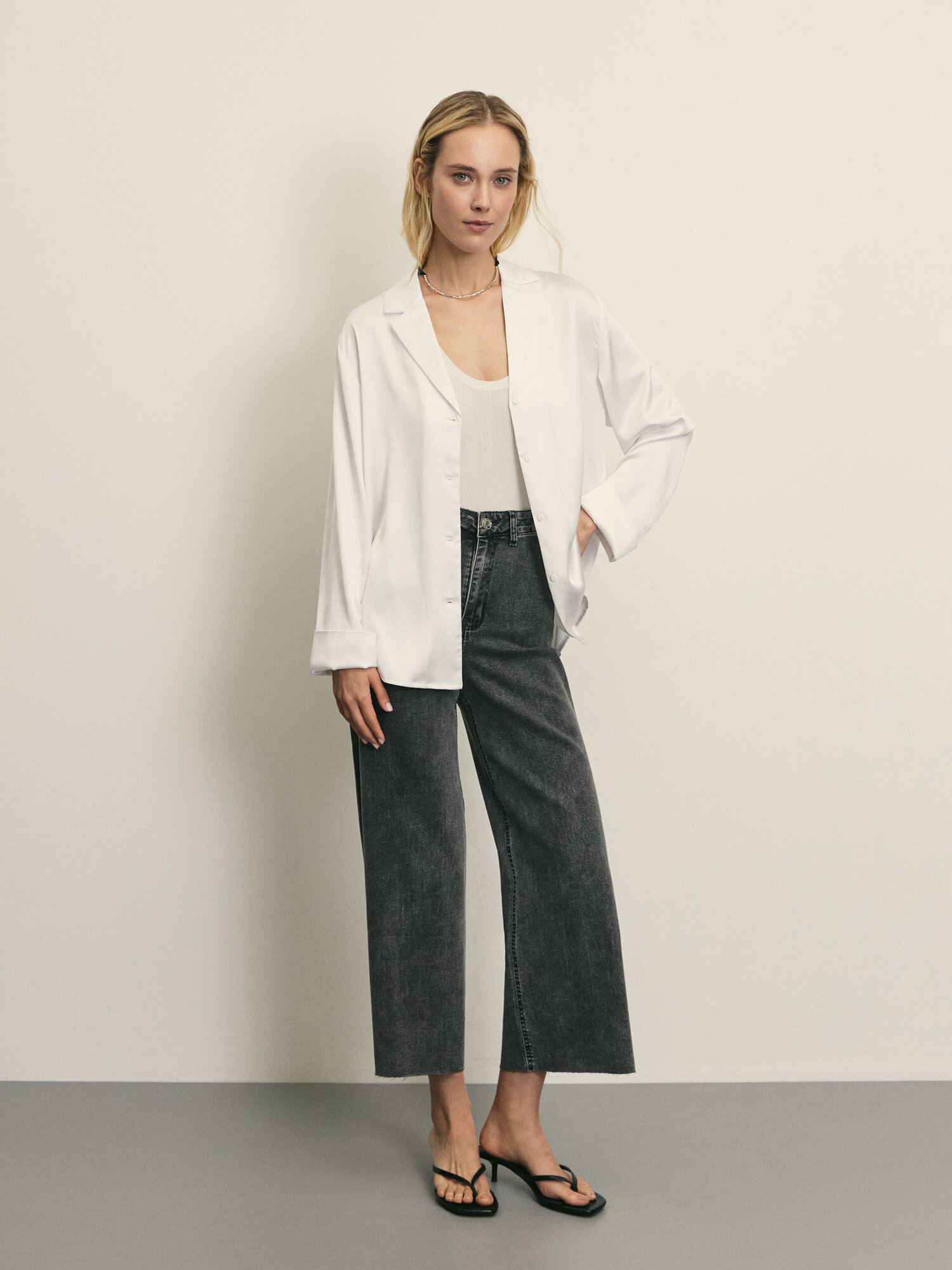 Джинсы кюлоты culottes 