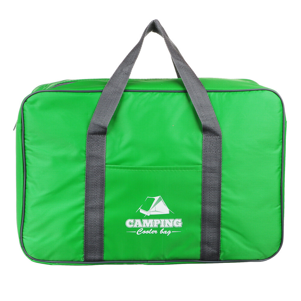 Термосумка яркое лето , 20л, 420D оксфорд, пенополиэтилен, пева, 41х17х28см, цвета рандомные.