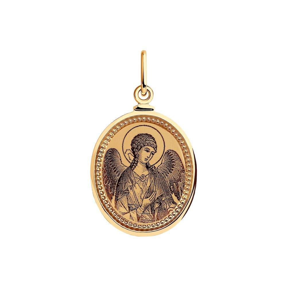 Иконка, красное золото, 585 проба