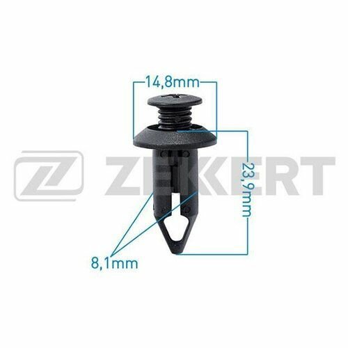 Зажим, молдинг / защитная накладка ZEKKERT BE1001