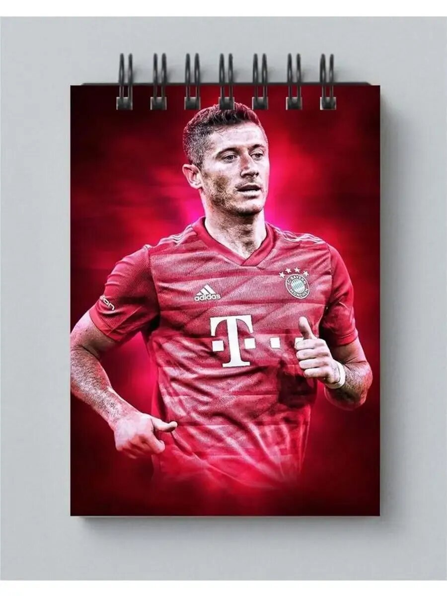 Блокнот Роберт Левандовский/A6