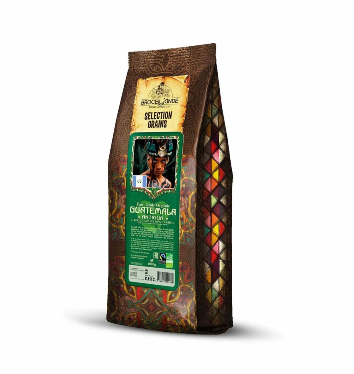 Кофе в зернах Broceliande Guatemala Antigua, 1000 гр.