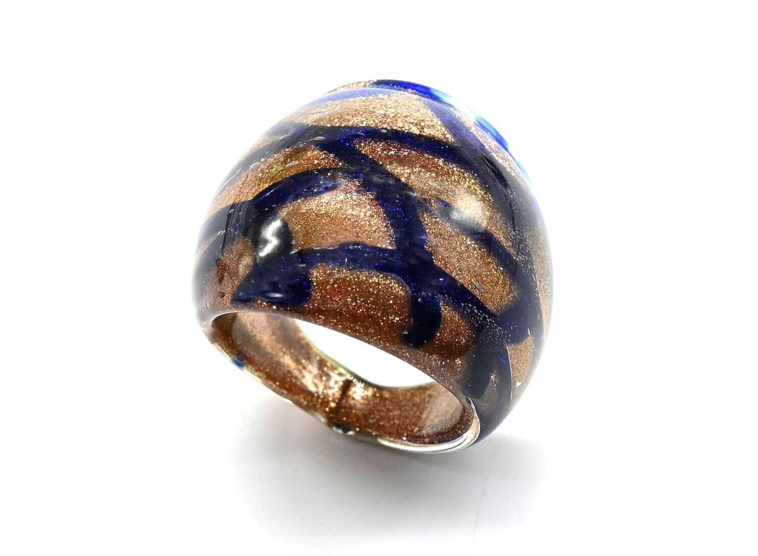 Кольцо, муранское стекло