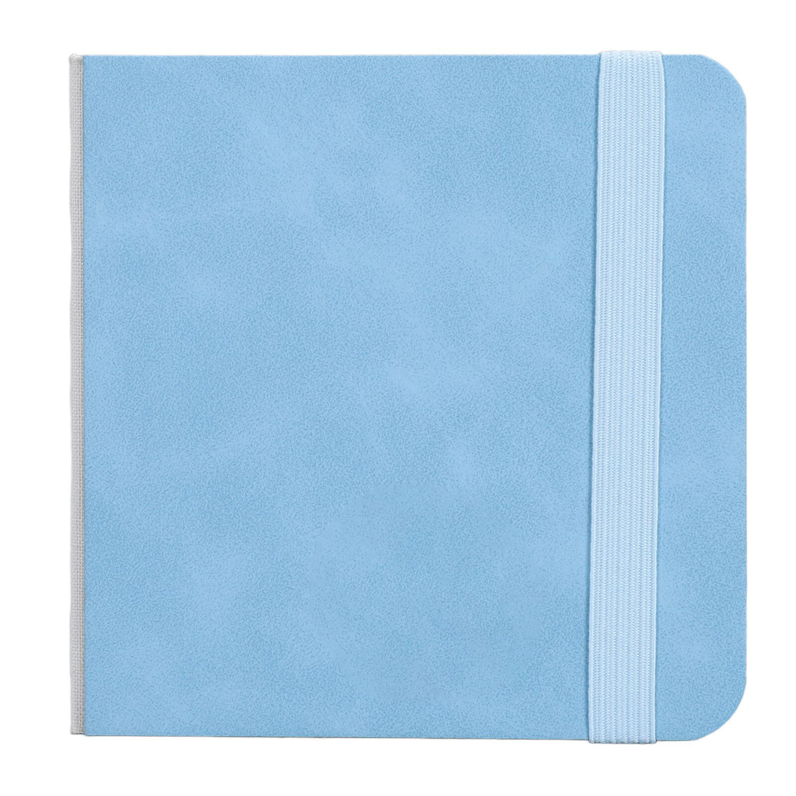 Альбом для акварели, 30 листов, мелкозернистая портативная бумага для рисования в кармане, 10 х 10 см, синий