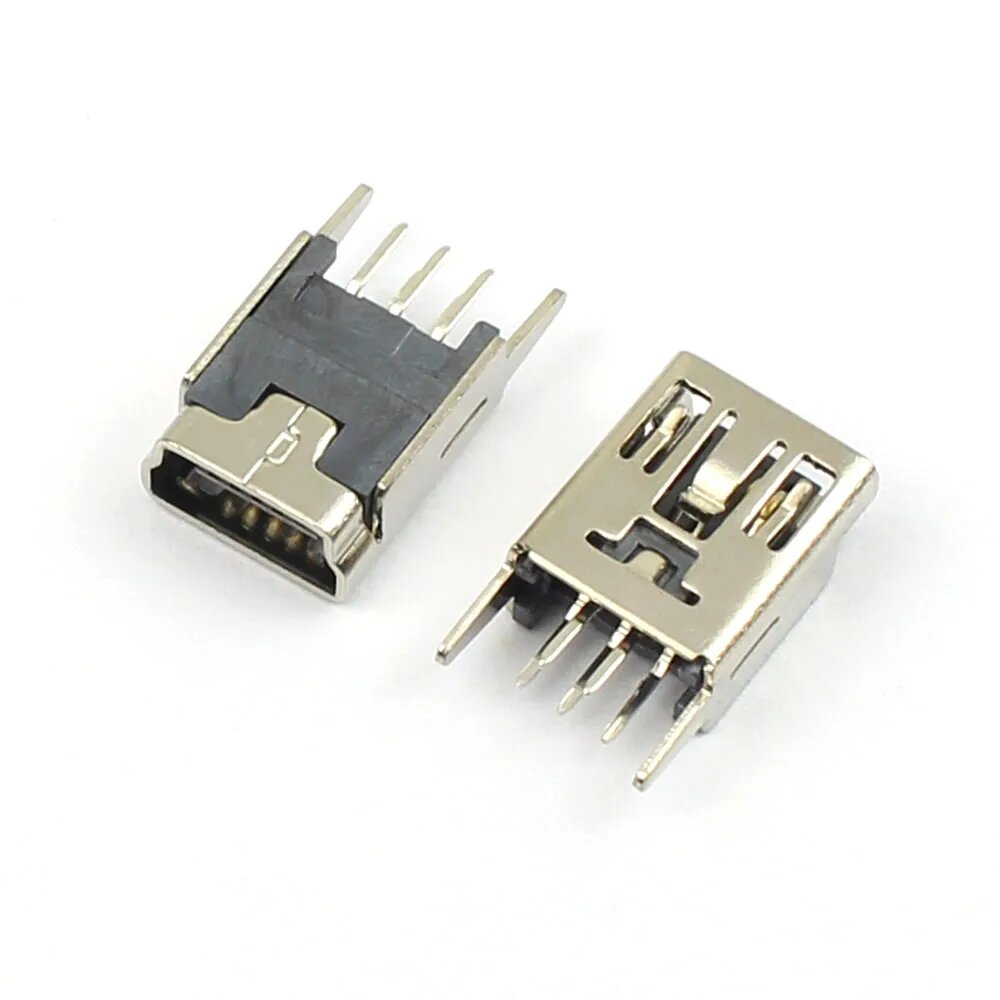10 шт. Мини USB Type B женский разъем, Цвет: Mode H