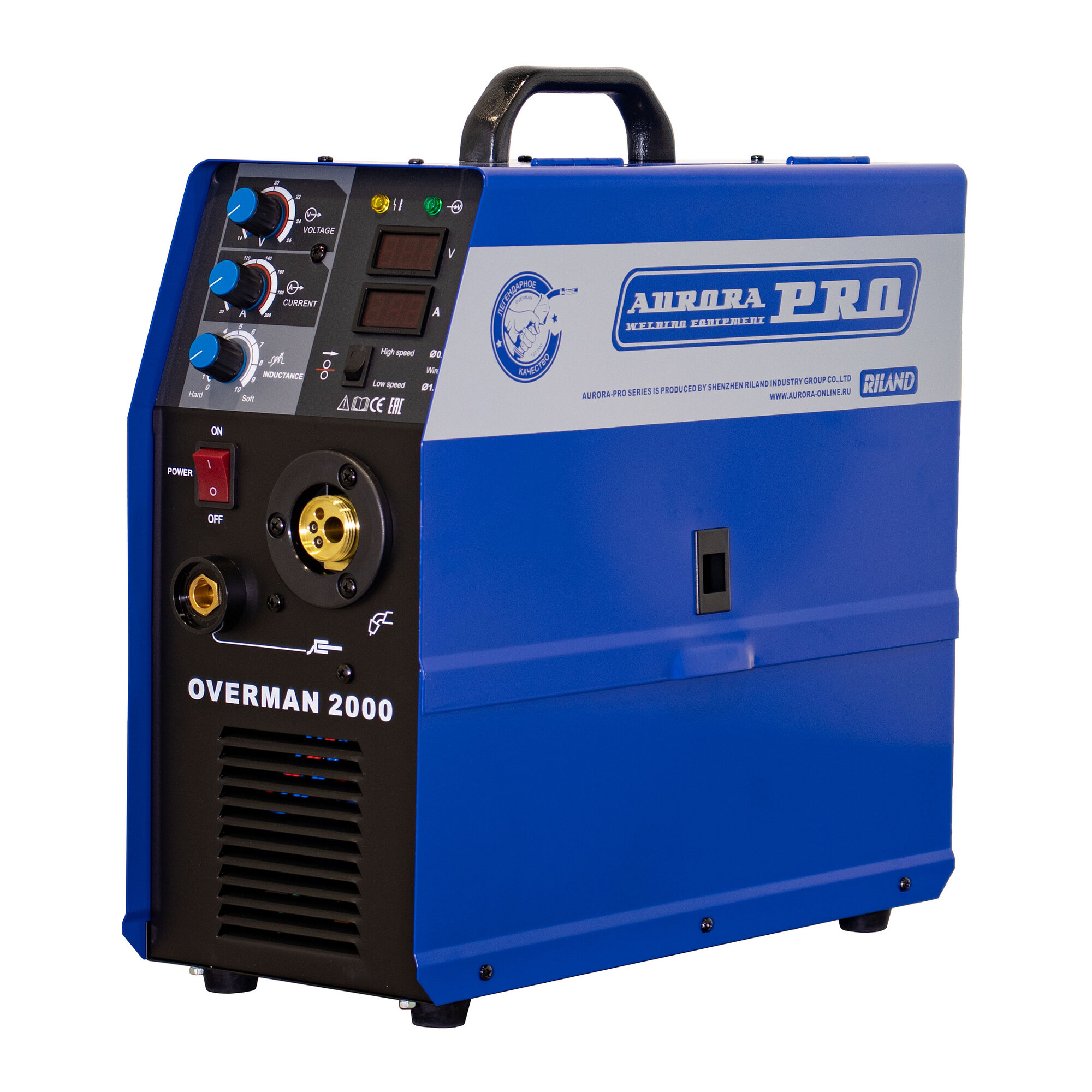 Инверторный сварочный полуавтомат AuroraPRO OVERMAN 2000