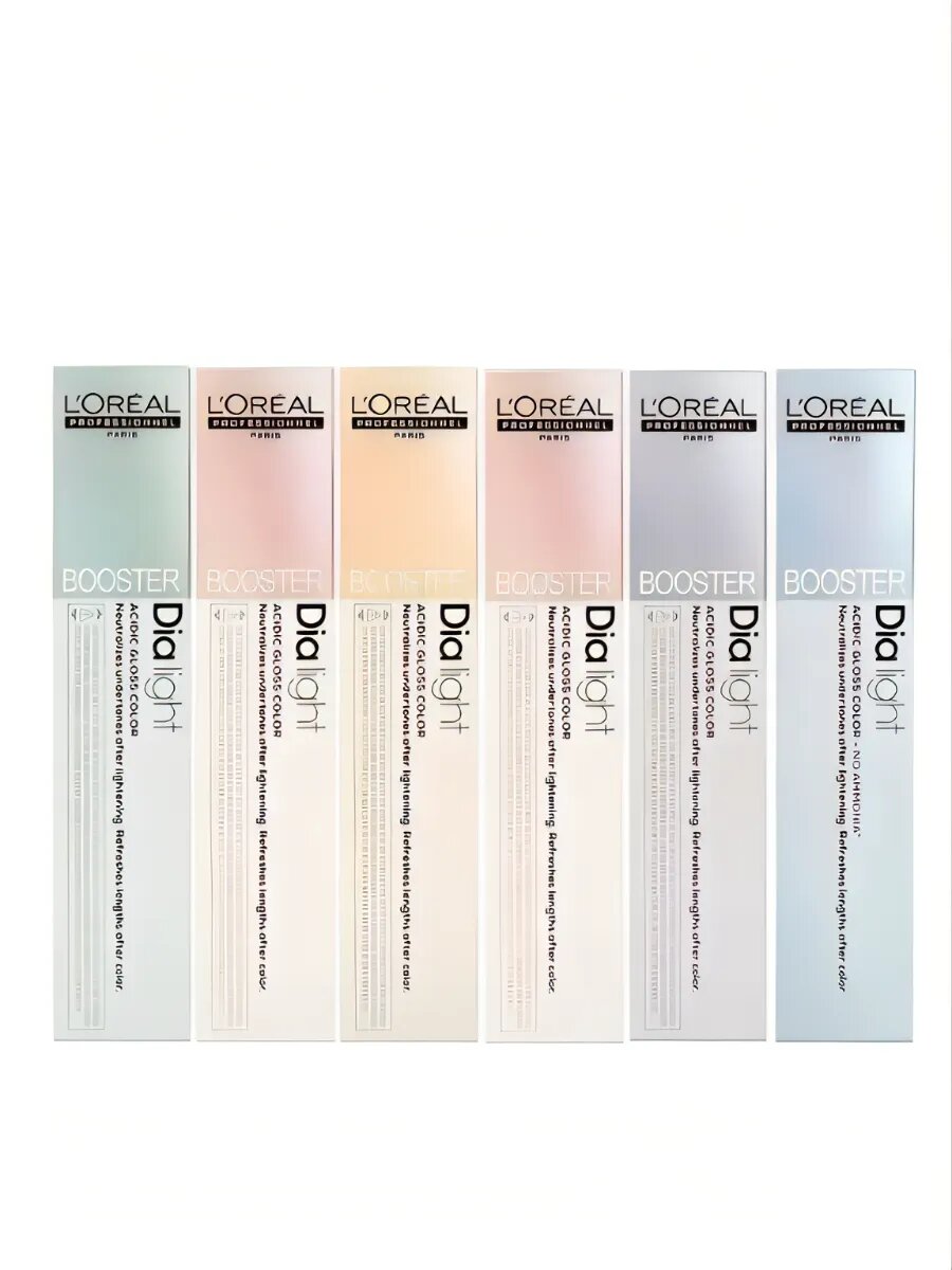 Краска для волос L'Oreal Professionnel DIA Light, без аммиака на основе кислого рН, 9.3