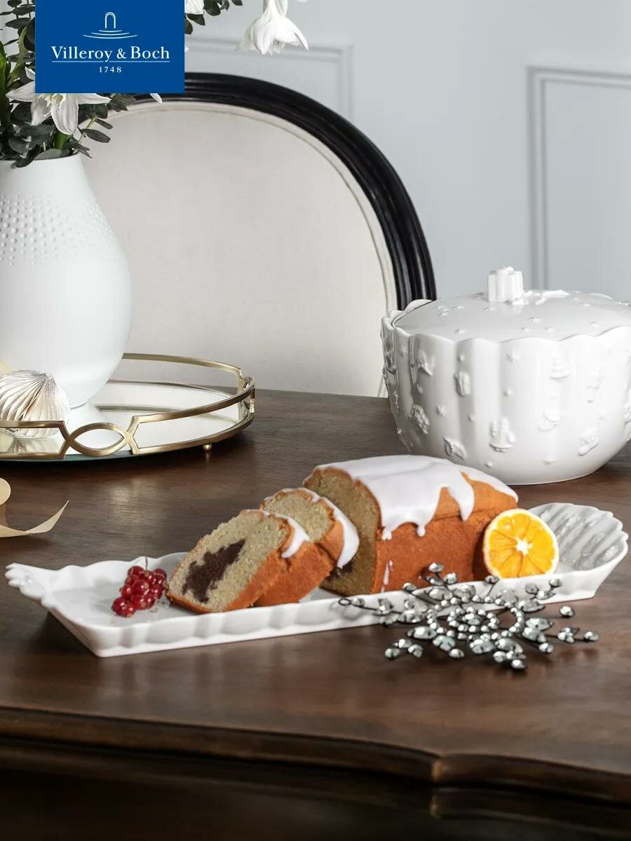 Блюдо новогоднее для сэндвичей 40х16 см, Toy's Delight Royal Classic, Villeroy & Boch, Премиум-Фарфор