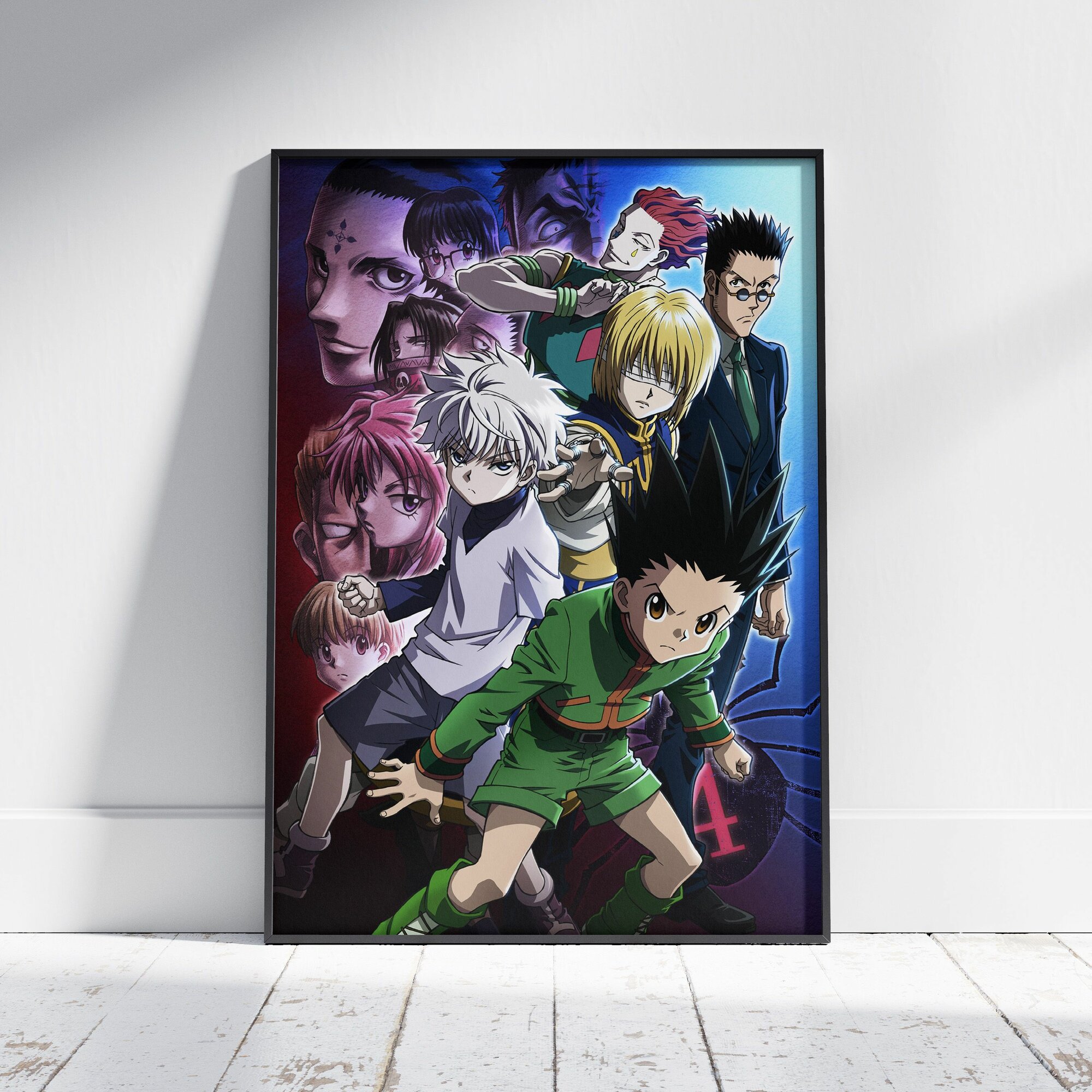 Плакат на стену для интерьера Hunter x Hunter (Общее 7) - Постер по аниме формата A3 (30х42 см)