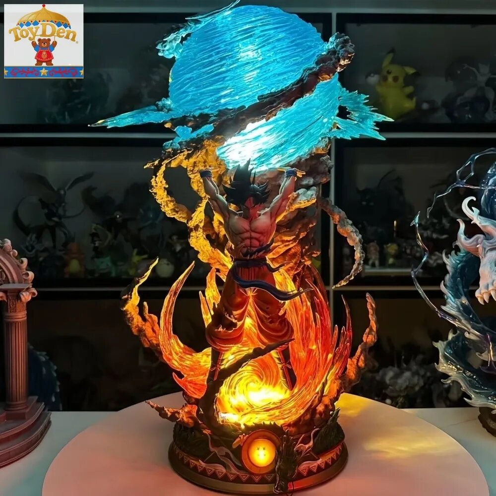 Модель бомбы жизнеспособности Wuk/Светящаяся статуэтка из ABS пластика, голубой и оранжевый цвет, 1 фигурка