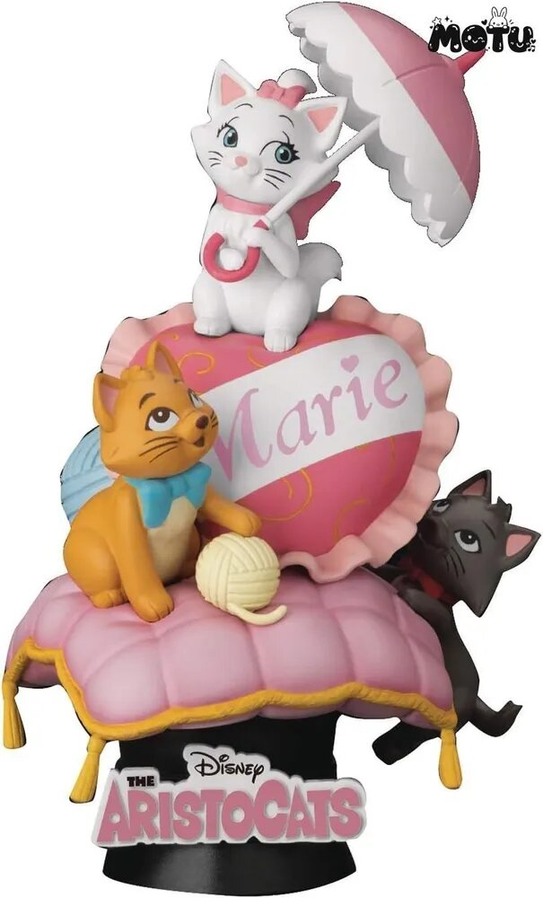 Beast Kingdom D-Stage DS-059 Фигурка Мари из Аристокаты, коллекционная фигурка для фанатов Диснея