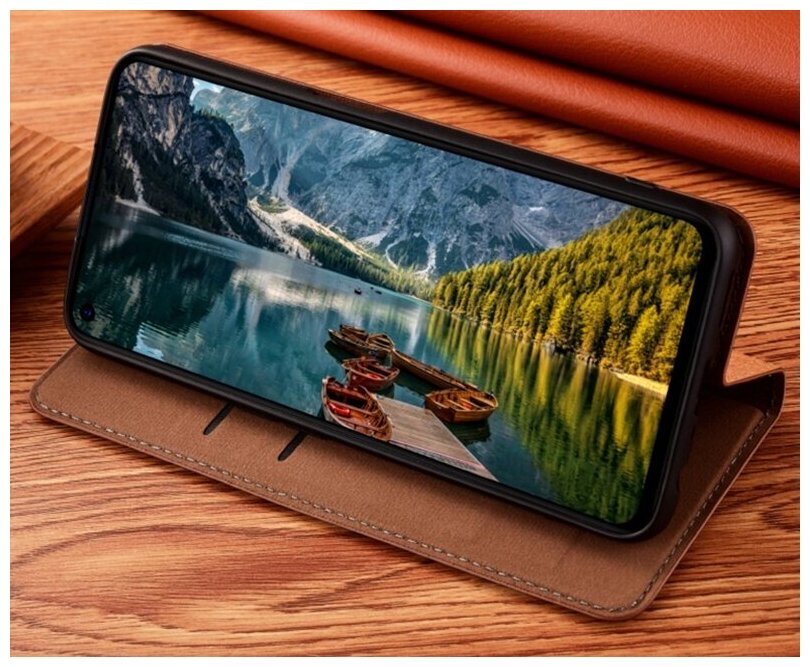 Чехол-книжка MyPads Premium Croco di lusso для Huawei Nova 11 Pro / Nova 11 Ultra из импортной натуральной кожи теленка с фактурной прошивкой релье.