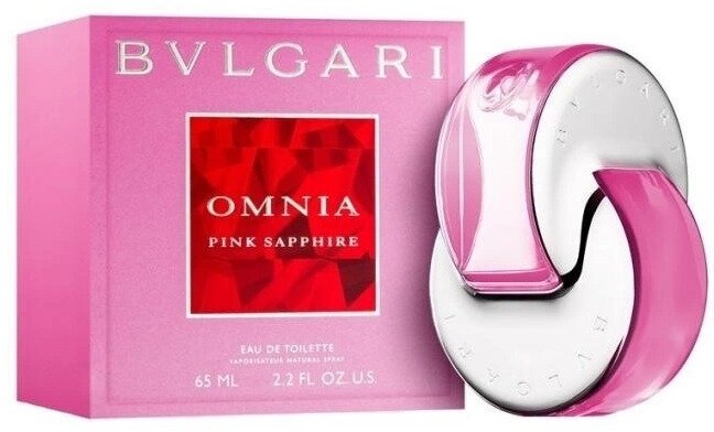 Туалетная вода Bvlgari Omnia Pink Sapphire 65 мл для женщин / Булгари Омния Пинк Сапфир / Розовый сапфир