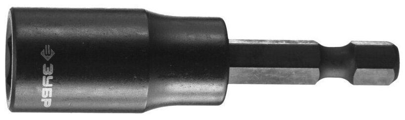 Бита ударная ЗУБР удлиненная с торцевой головкой 10 мм, 60 мм (26377-10) 1711823