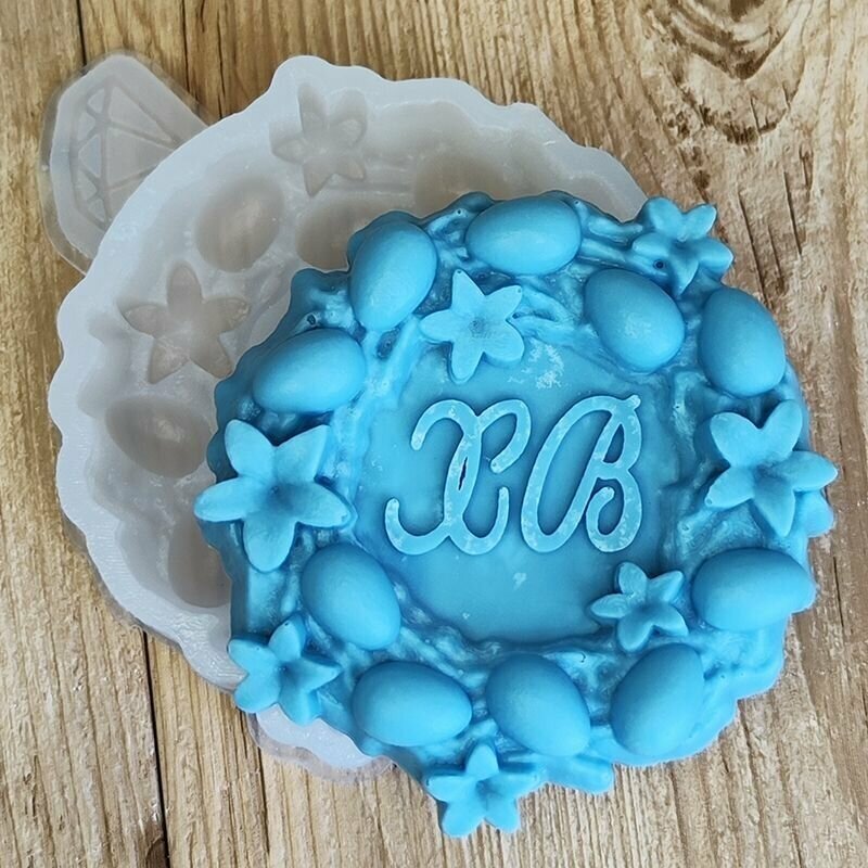 Молд силиконовый Brilliant Mold. Форма Венок ХВ