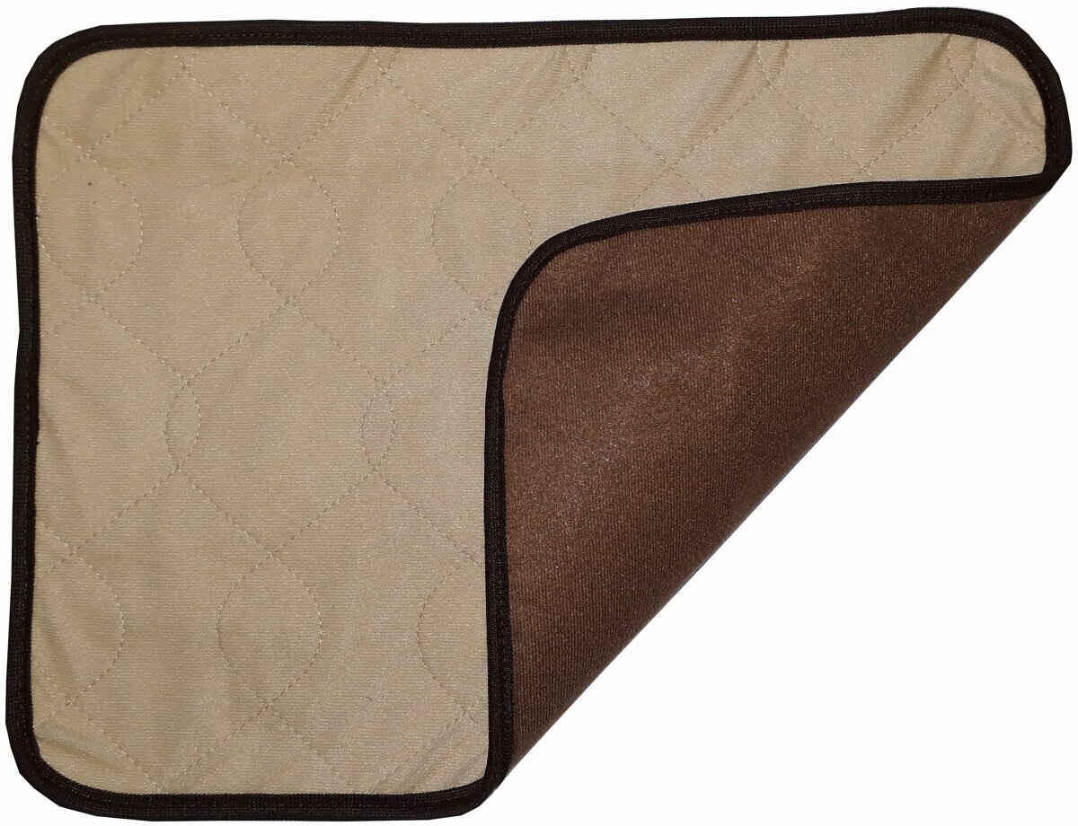Пеленка многоразовая впитывающая для собак Osso Comfort коричневая 60 х 70 см (1 шт)