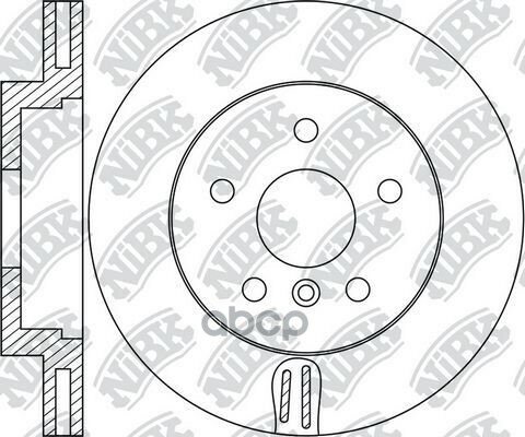 Диск тормозной BMW X5 (E70, F15) передний (1шт.) NIBK NiBK арт. RN1718