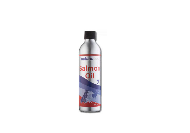 Масло лосося Salmon Oil IcelandPet для собак 250 мл
