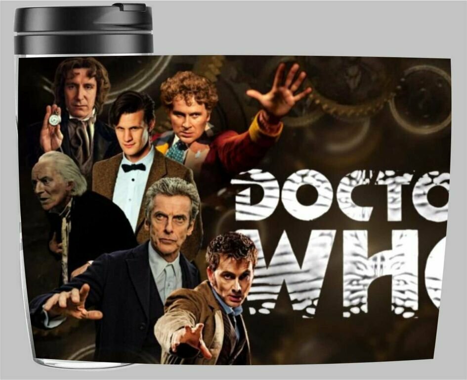 Спортивная бутылка Доктор Кто, Doctor Who №5