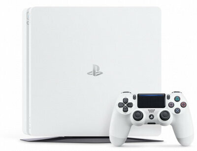 Игровая приставка Sony PlayStation 4 Slim 500 ГБ HDD, без игр, белый