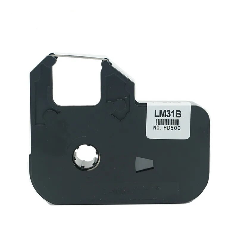 Лента для принтера lk-320, lk-340p, lk-350, lk-360 черная lm31b black ribbon