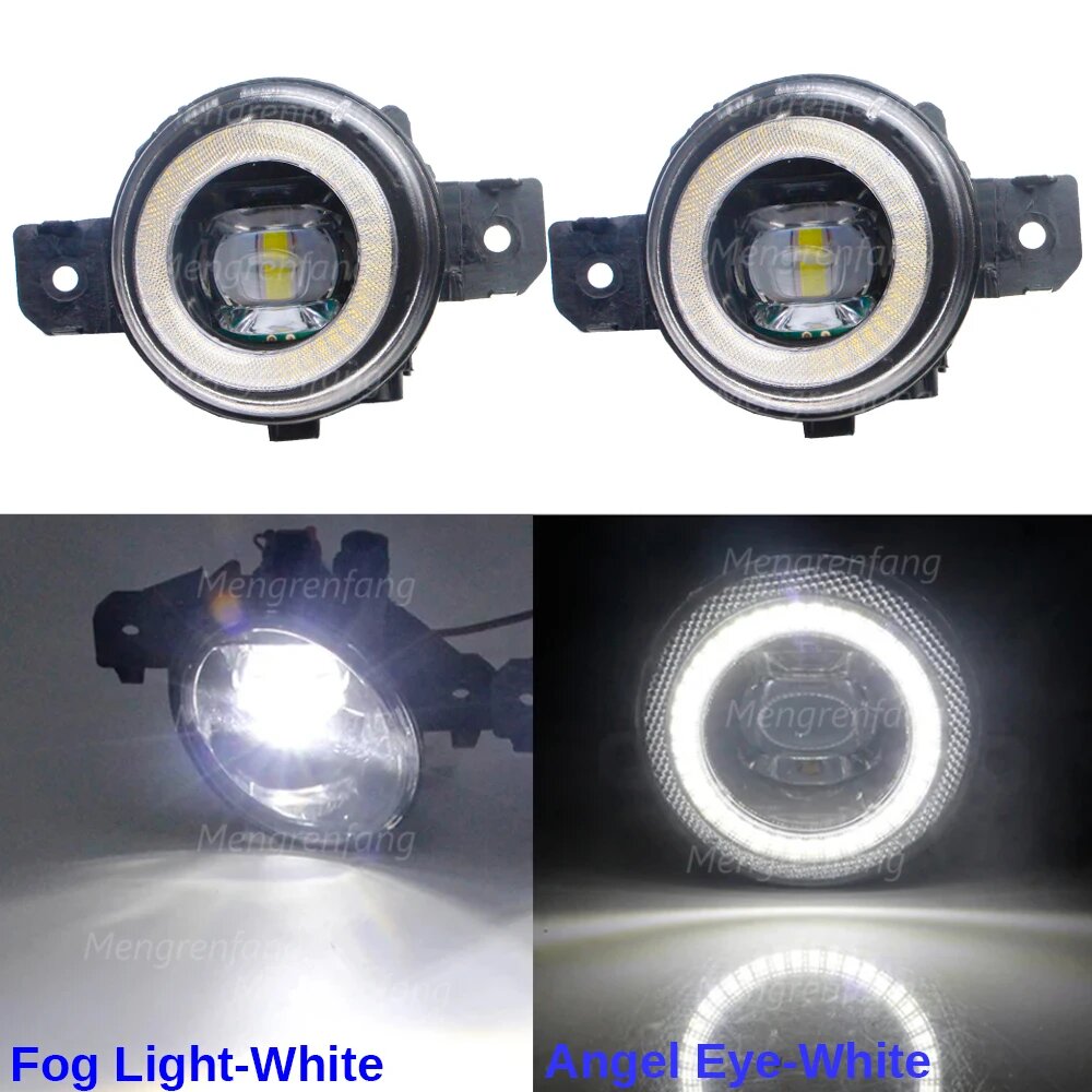2 шт. противотуманные фары Nissan Juke 2015-2017 с Angel Eye