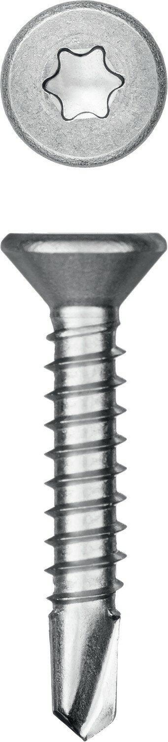 KRAFTOOL DS-C, 25 х 4.8 мм, А2, сверло, потайная головка, ТХ25, 300 шт, саморез нержавеющий (300932-48-025)