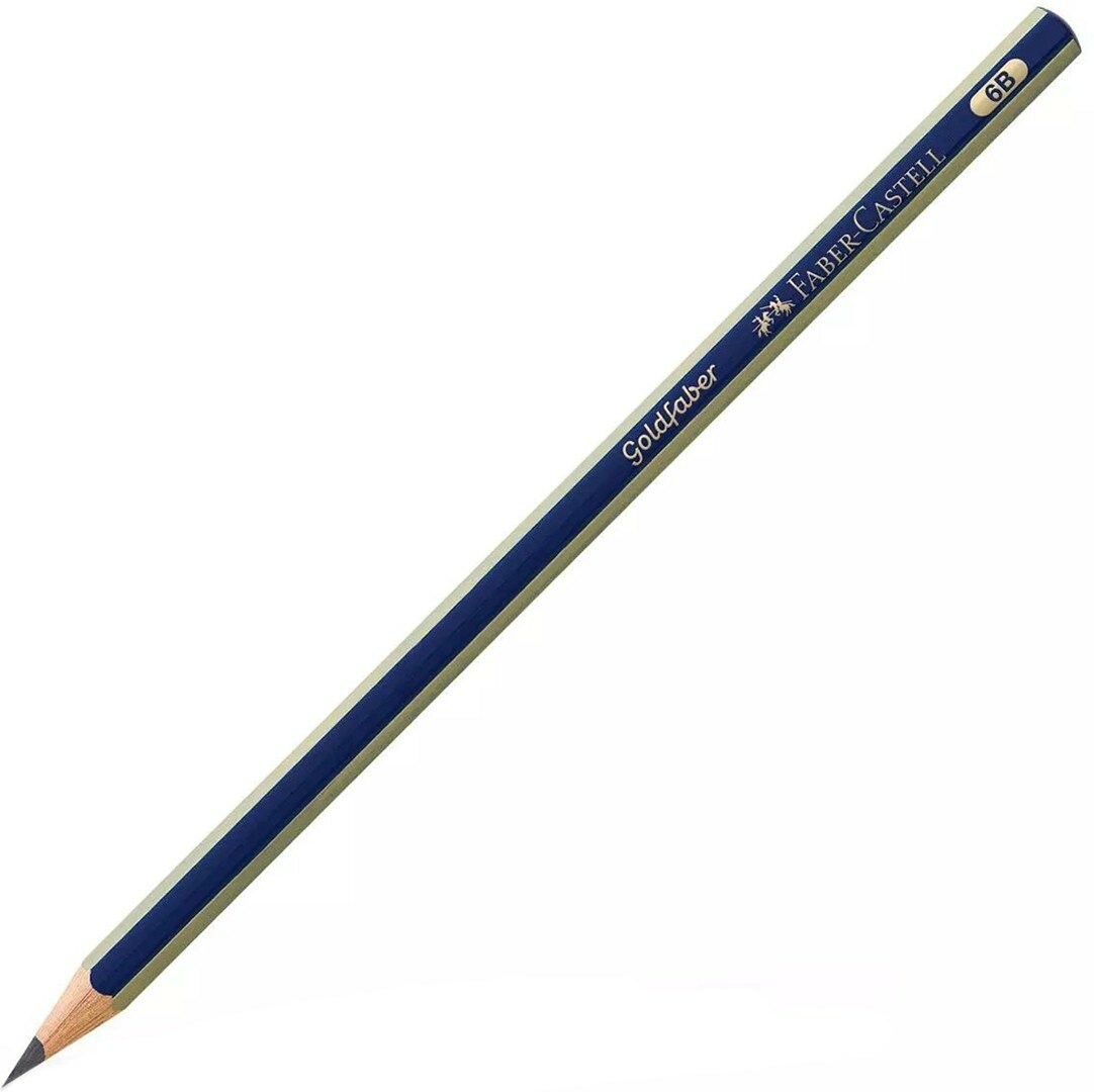 Карандаш чернографитный Goldfaber 1221, 6B