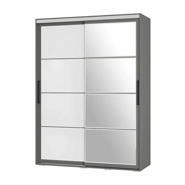 Шкаф-купе ШКК-06 «Крафт-6» (Графит) 160,2х59,4х217,6