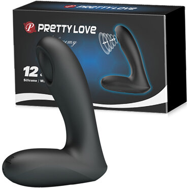 Baile Pretty Love Archenemy, черный Массажер простаты с подвижной мембраной