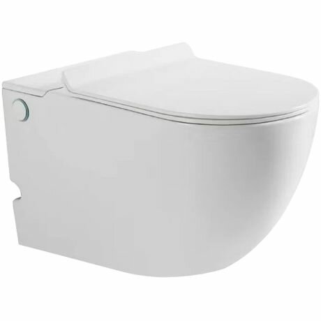 Унитаз приставной SantiLine SL-5031 безободковый с импульсной системой смыва