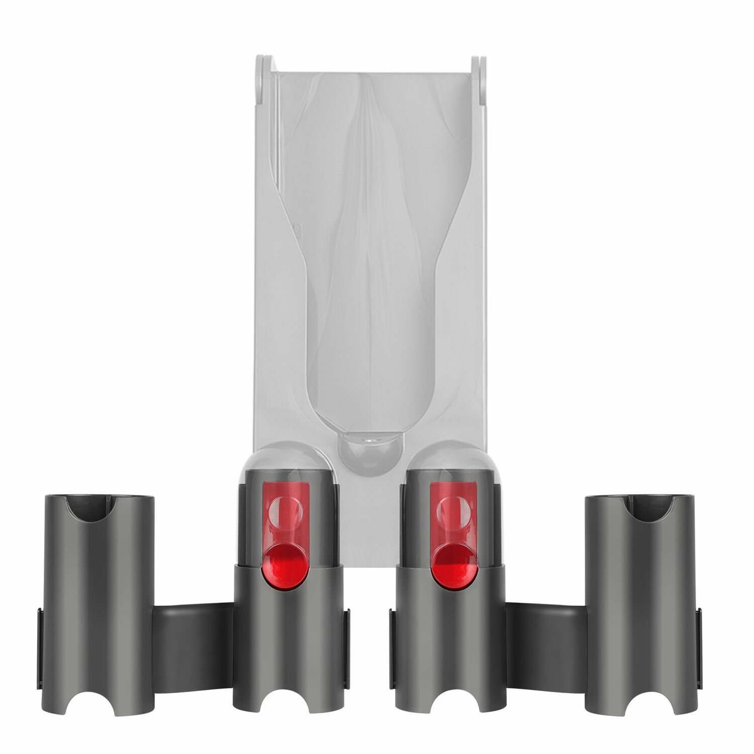 Держатель насадок пылесосов Dyson V7 V8 V10 V11 V15 SV10 SV11 SV12 SV14 SV15 SV17, расширитель док-станции на 5 насадок и щеток. Настенный органайзер аксессуаров пылесоса.
