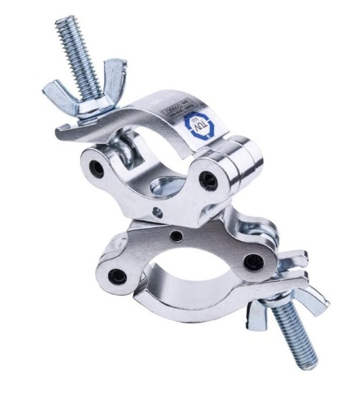 Хомут двойной Kupo KCP-820 Slim Type Half Swivel Coupler (Ø48-51 + Ø48-51)