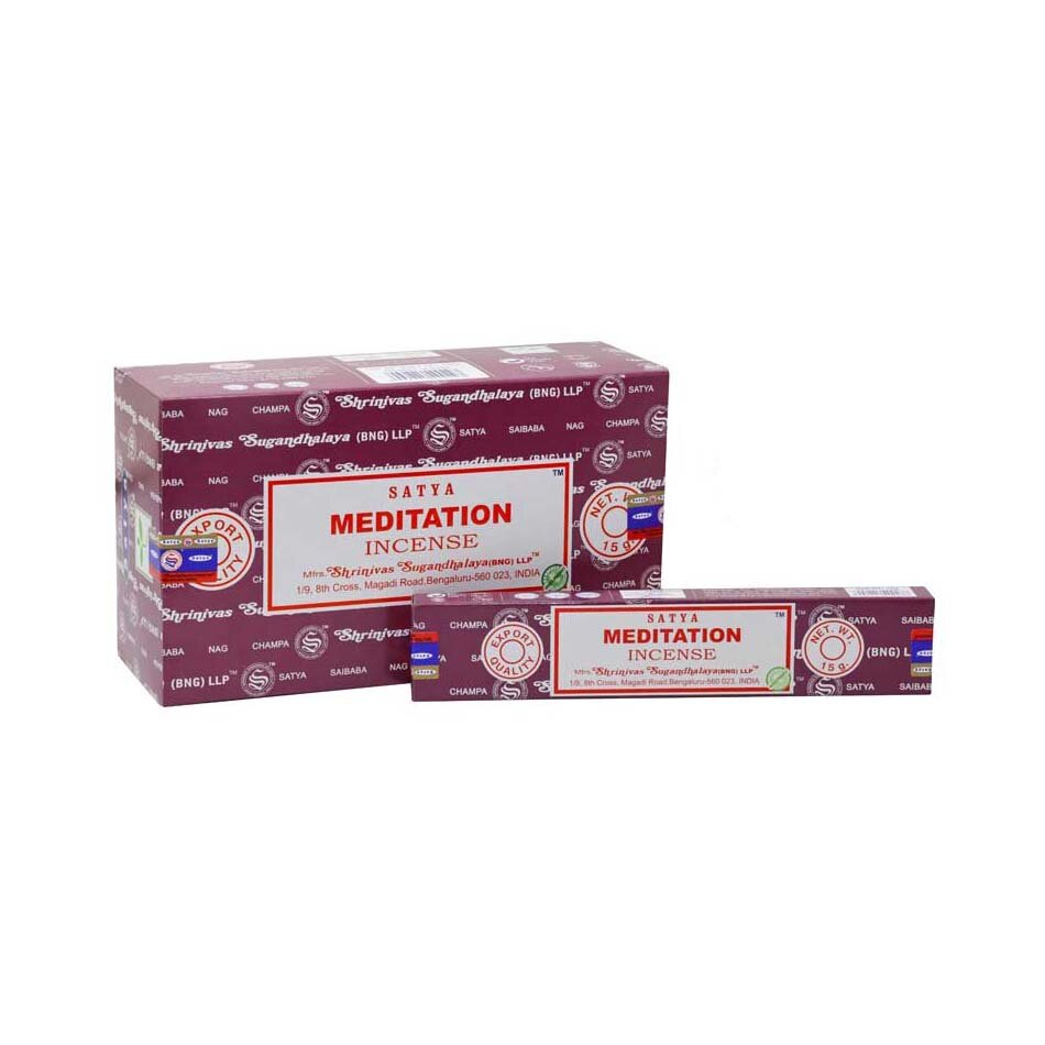 Индийские благовония Satya Meditation 15гр