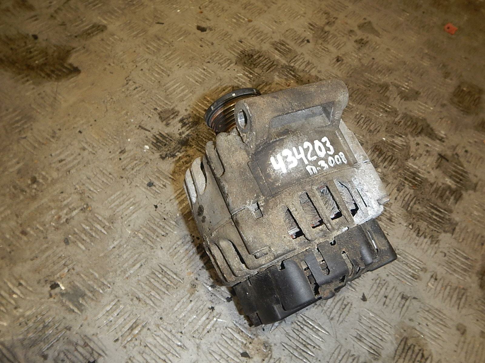 Б/У Генератор, Peugeot (Пежо)-3008 (10-) PEUGEOT 3008 (10-) Оплавлен разъем(незначительно),коррозия. 434203 Peugeot-Citr...