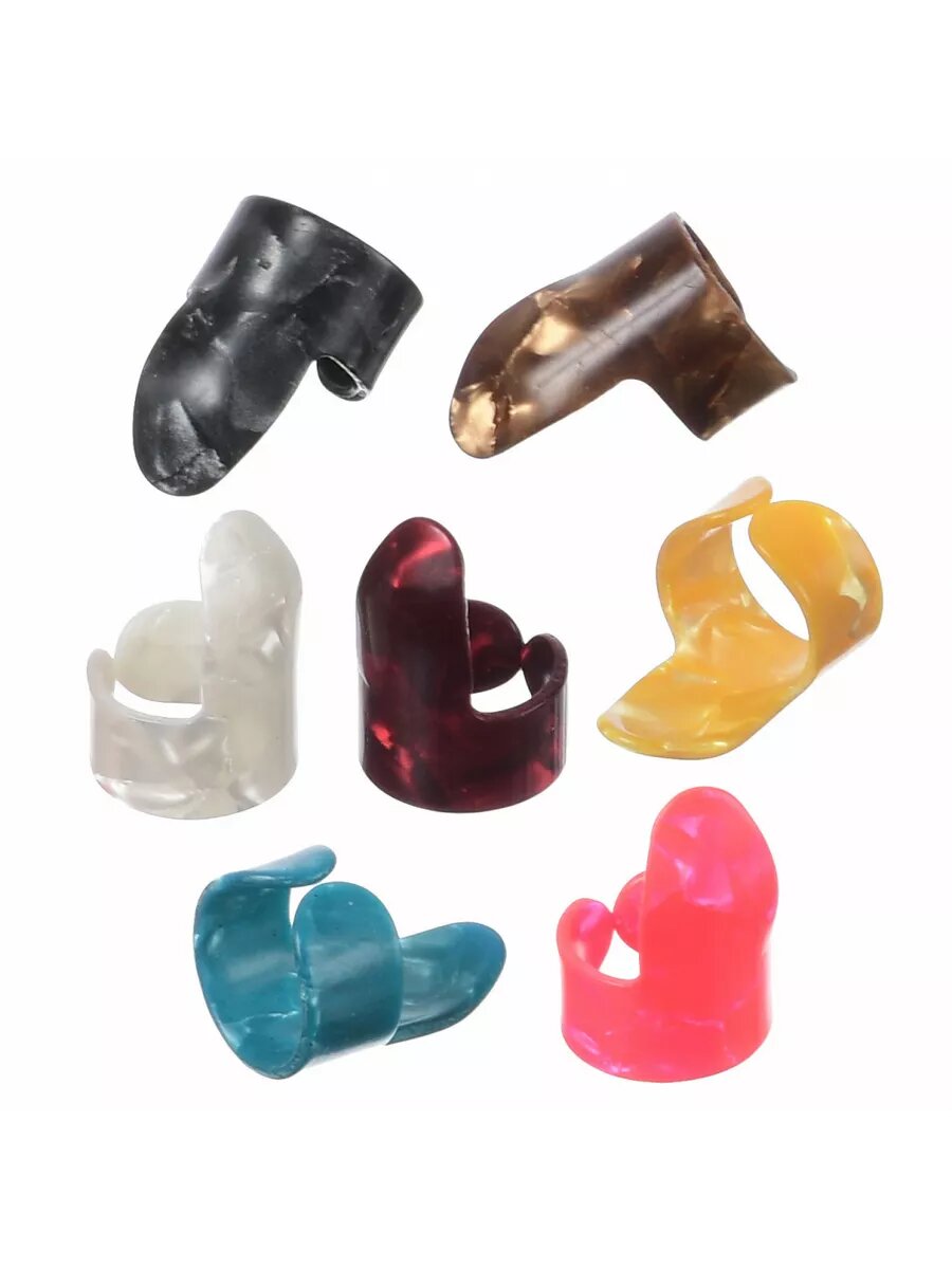 Медиатор LPF-02 "коготь" на указательный палец, пластик