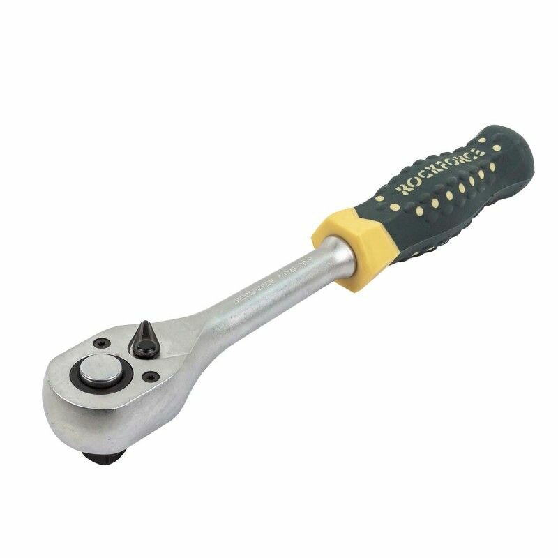 Трещотка усиленная с противоскользящей пластиковой рукояткой 1/2' (48 зубьев) ROCKFORCE