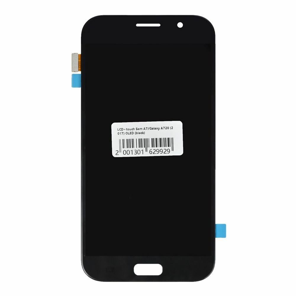 LCD дисплей для Samsung Galaxy A7 2017 SM-A720 в сборе с тачскрином OLED (черный)